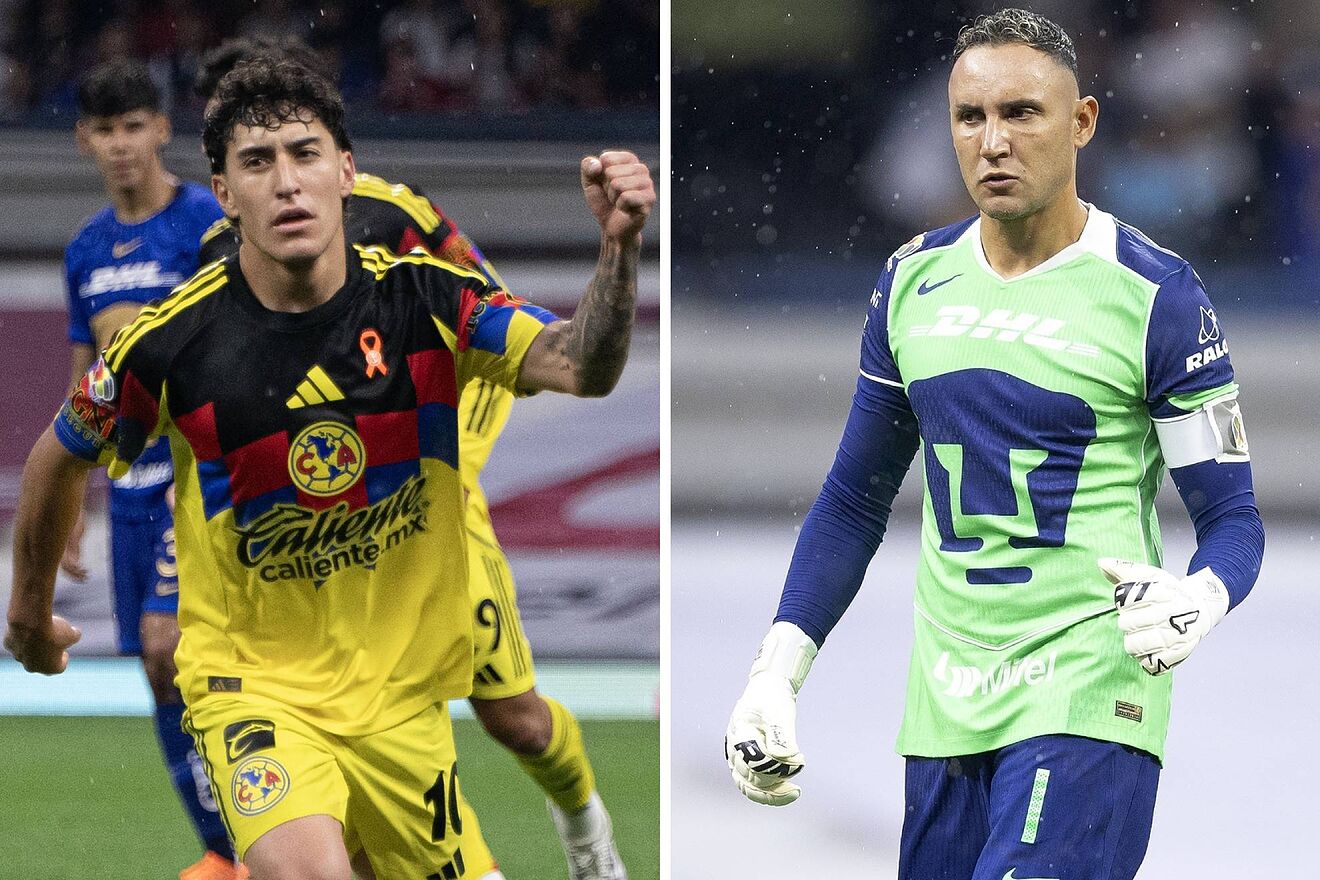 Liga MX 2026: Zendejas madruga a Keylor Navas en Pumas vs América de ...