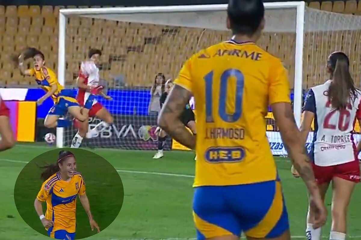 Tigres vs Chivas Femenil: Golazo de "escorpión invertido" de Jacqueline ...