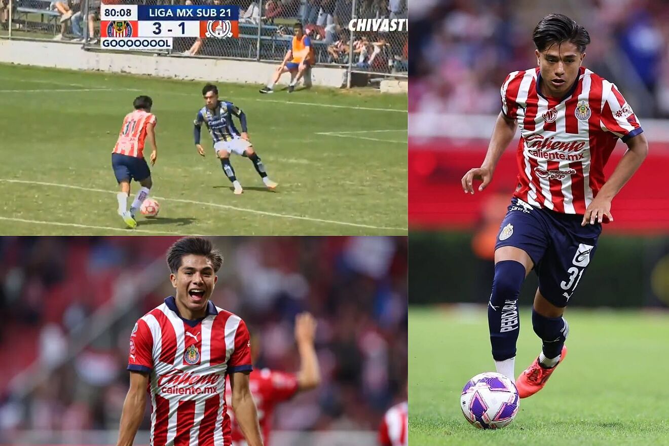 Liga MX 2025: Yael Padilla, joya de Chivas, con gol a lo Messi, ¿por ...