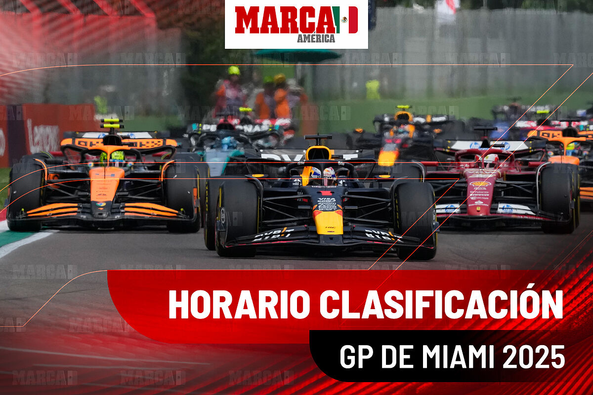 Clasificación F1 hoy horario en México: dónde ver la qualy del GP Miami ...
