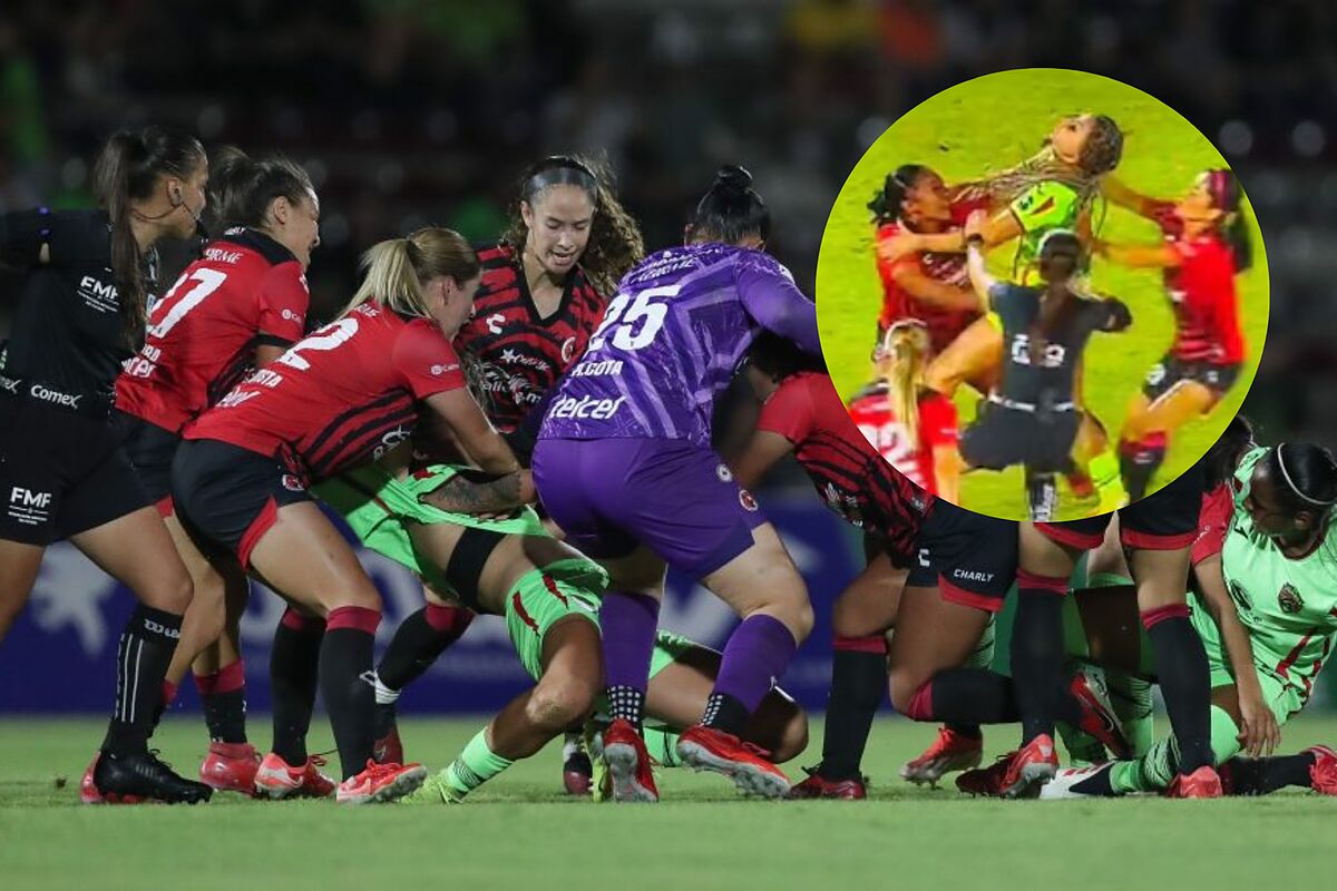 Se arma la campal en la Liga MX Femenil, Miah Zuazua y Natividad ...