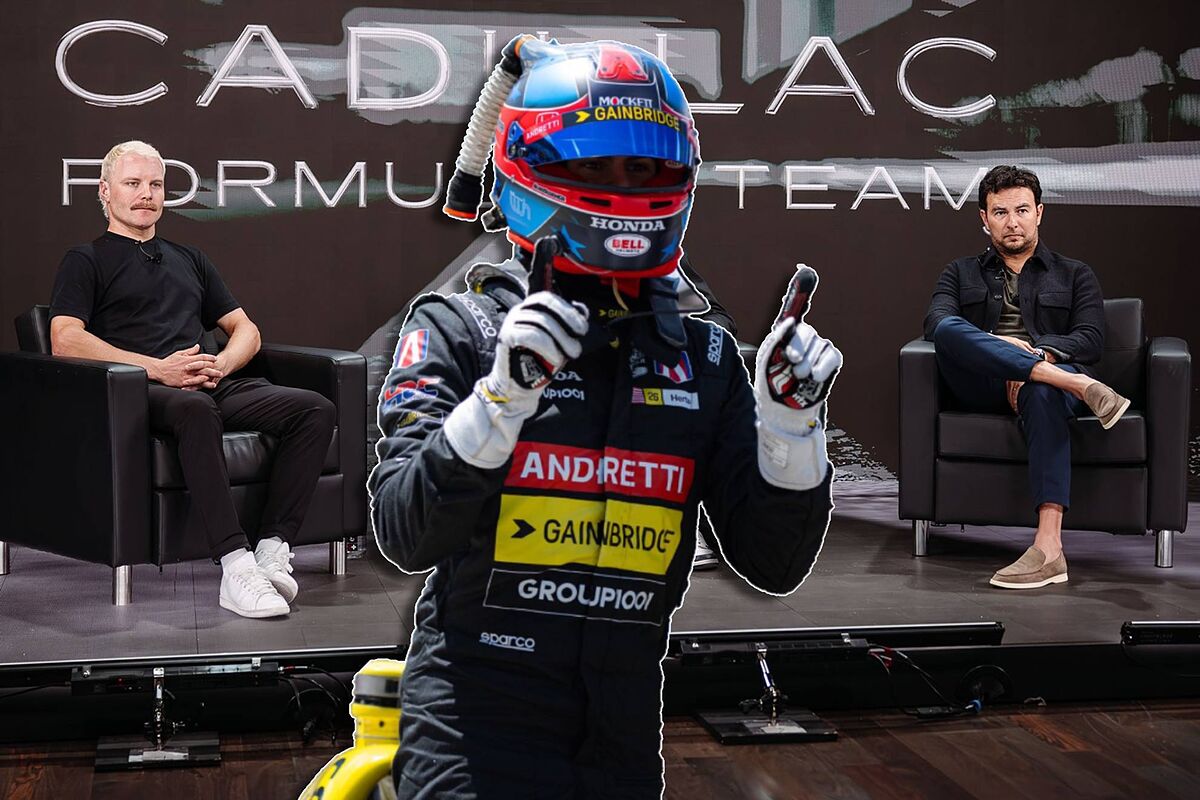 Cadillac F1 apuesta por piloto de IndyCar como reserva de Checo Pérez y ...