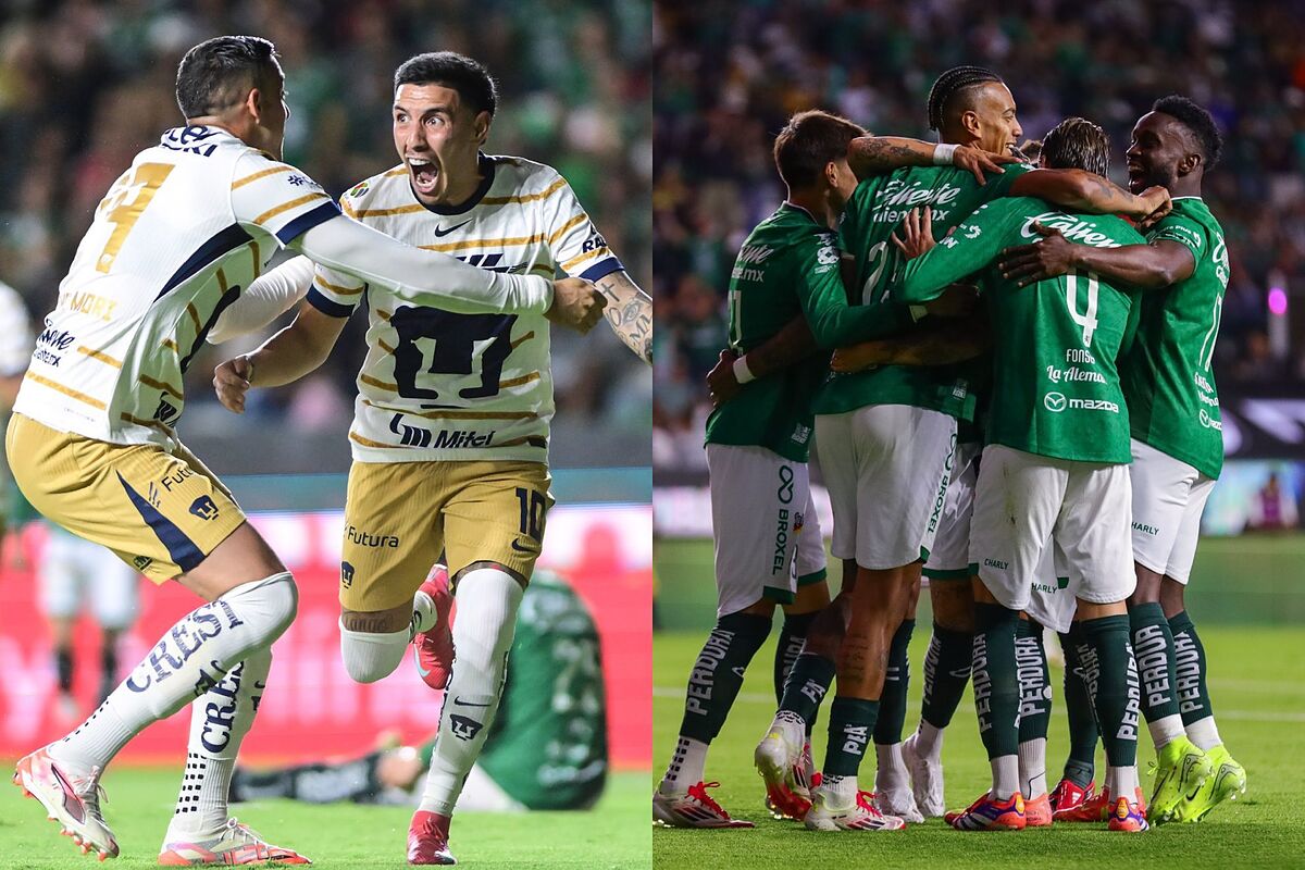 León - Pumas UNAM: Resumen y goles León vs Pumas: James Rodríguez ...