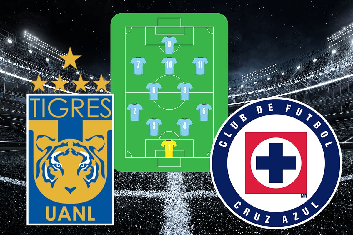¿Quiénes estarán en el 11 inicial para el Tigres - Cruz Azul de ...