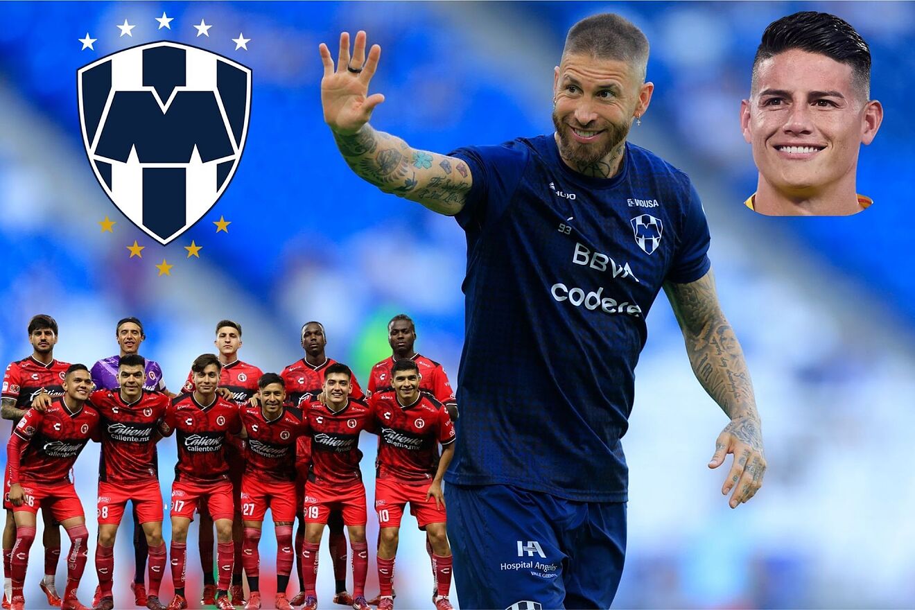 Liga MX 2025: ¿Sergio Ramos aplica un James Rodríguez? Rayados viaja ...