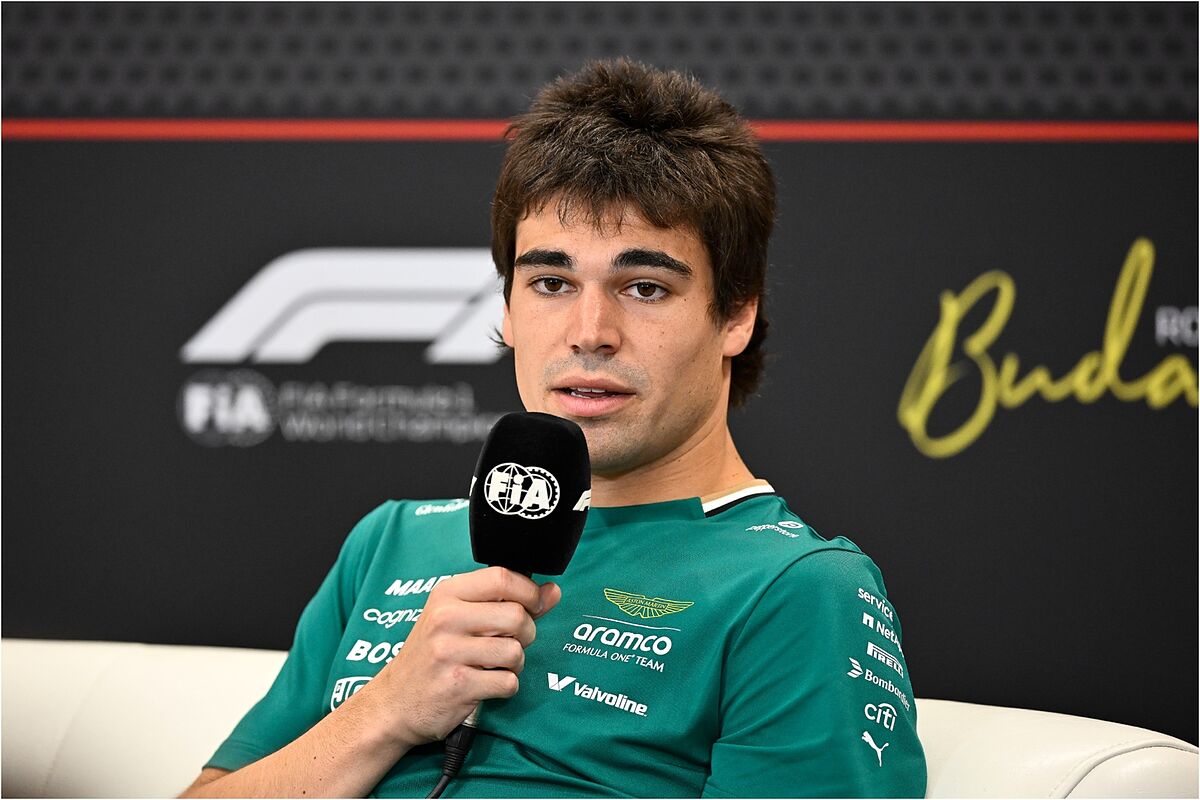 Lance Stroll y su inverosímil rueda de prensa | MARCA México