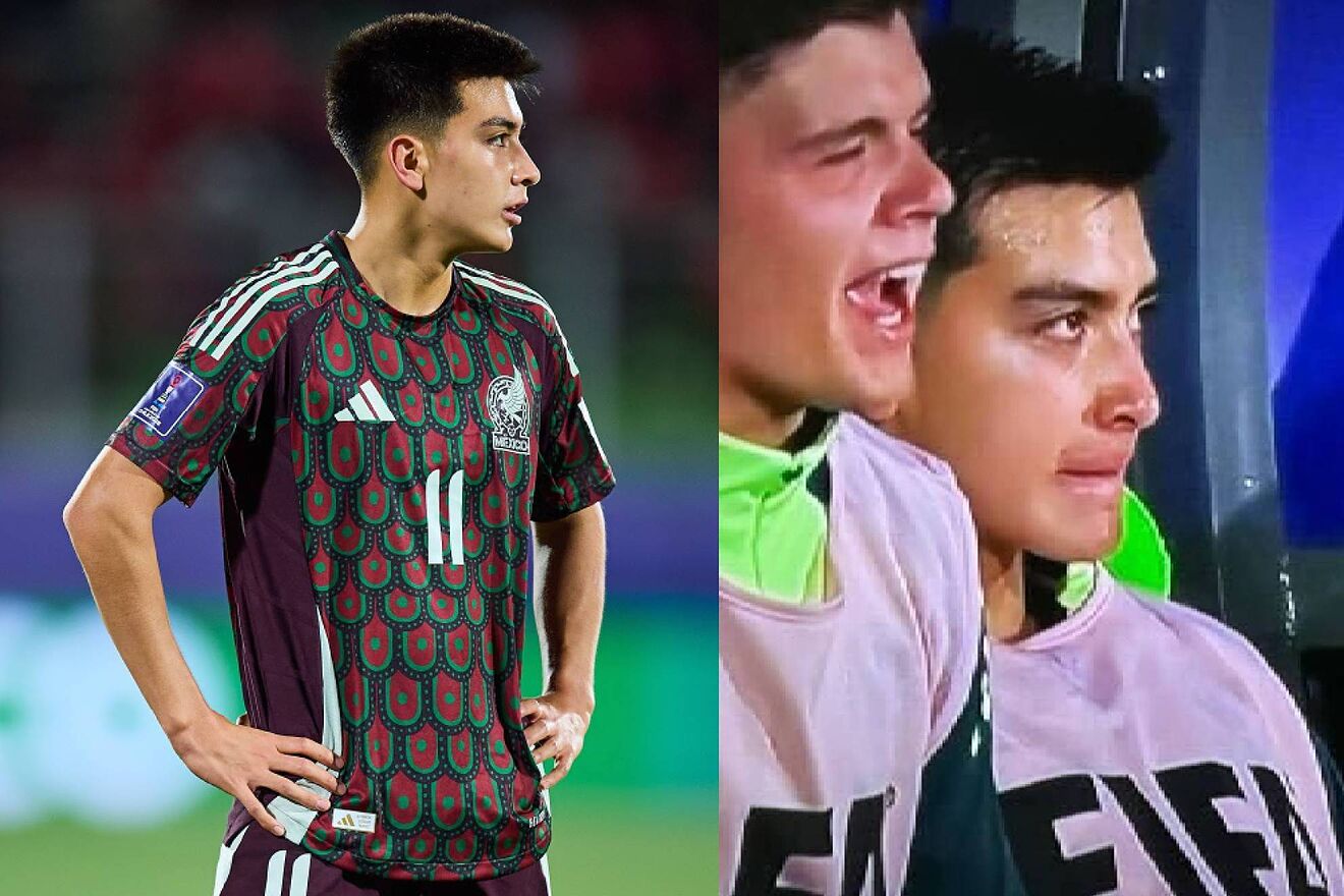 ¿Enojado? Gilberto Mora sale de cambio en el México Sub20 vs Chile ...