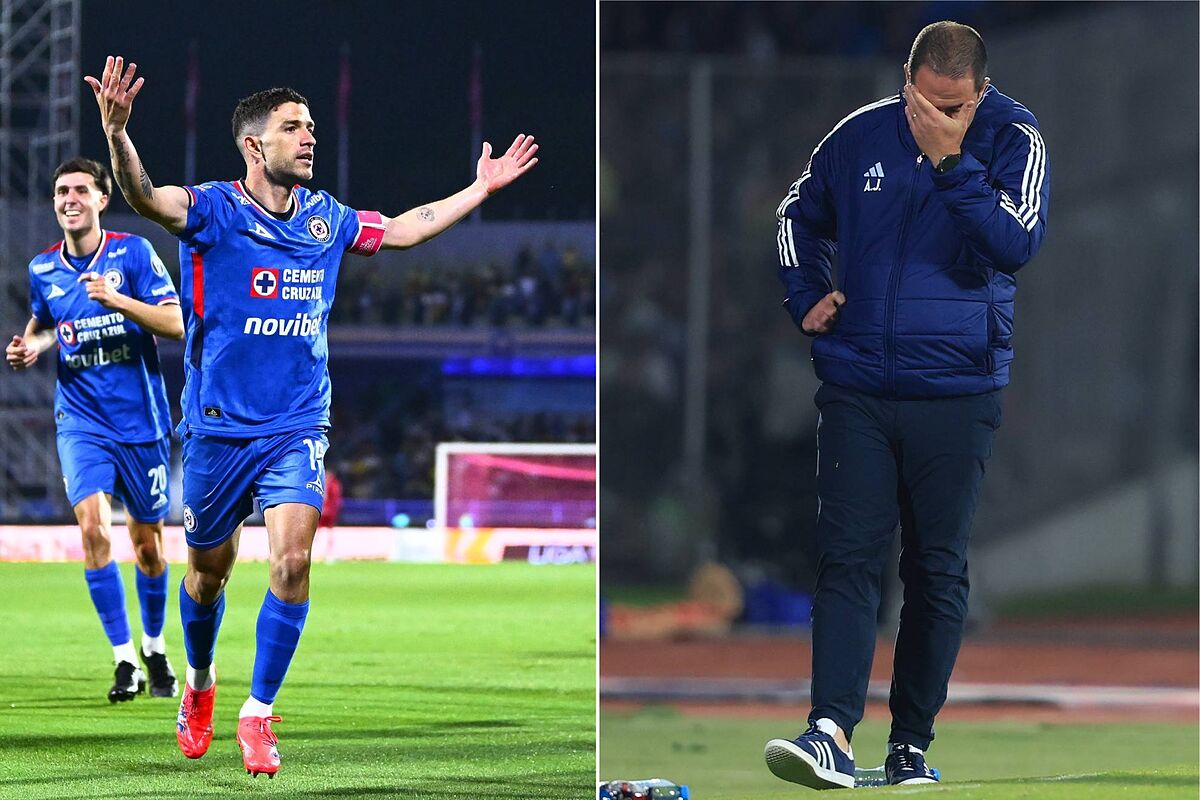 Cruz Azul - América: Goles y resumen Cruz Azul vs América: Nacho Rivero ...