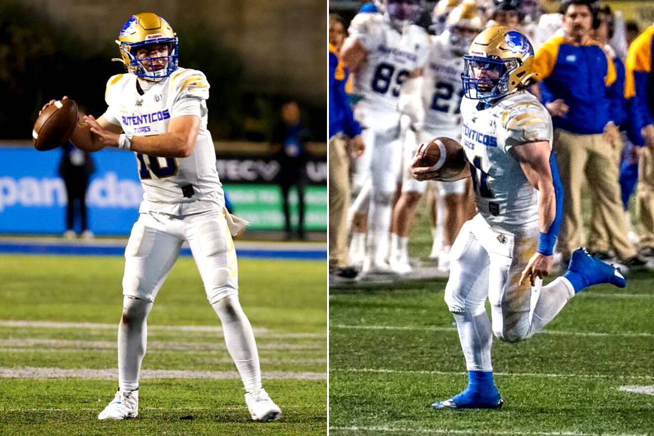 Final ONEFA Borregos vs Auténticos Tigres: Sergio Reséndiz y Ángel ...