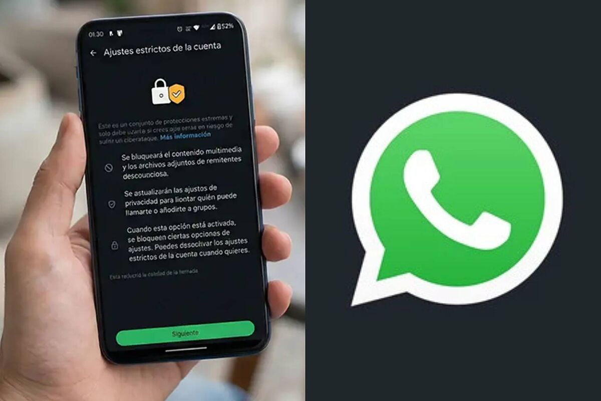 WhatsApp eleva su nivel de protección, ¿qué es el ajuste estricto de ...
