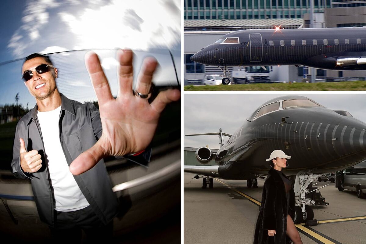 La compra más cara de Cristiano Ronaldo: Así es su avión Bombardier ...