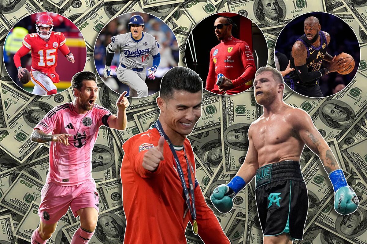 Canelo Álvarez en el podio: Los atletas mejor pagados en 2025 | MARCA ...