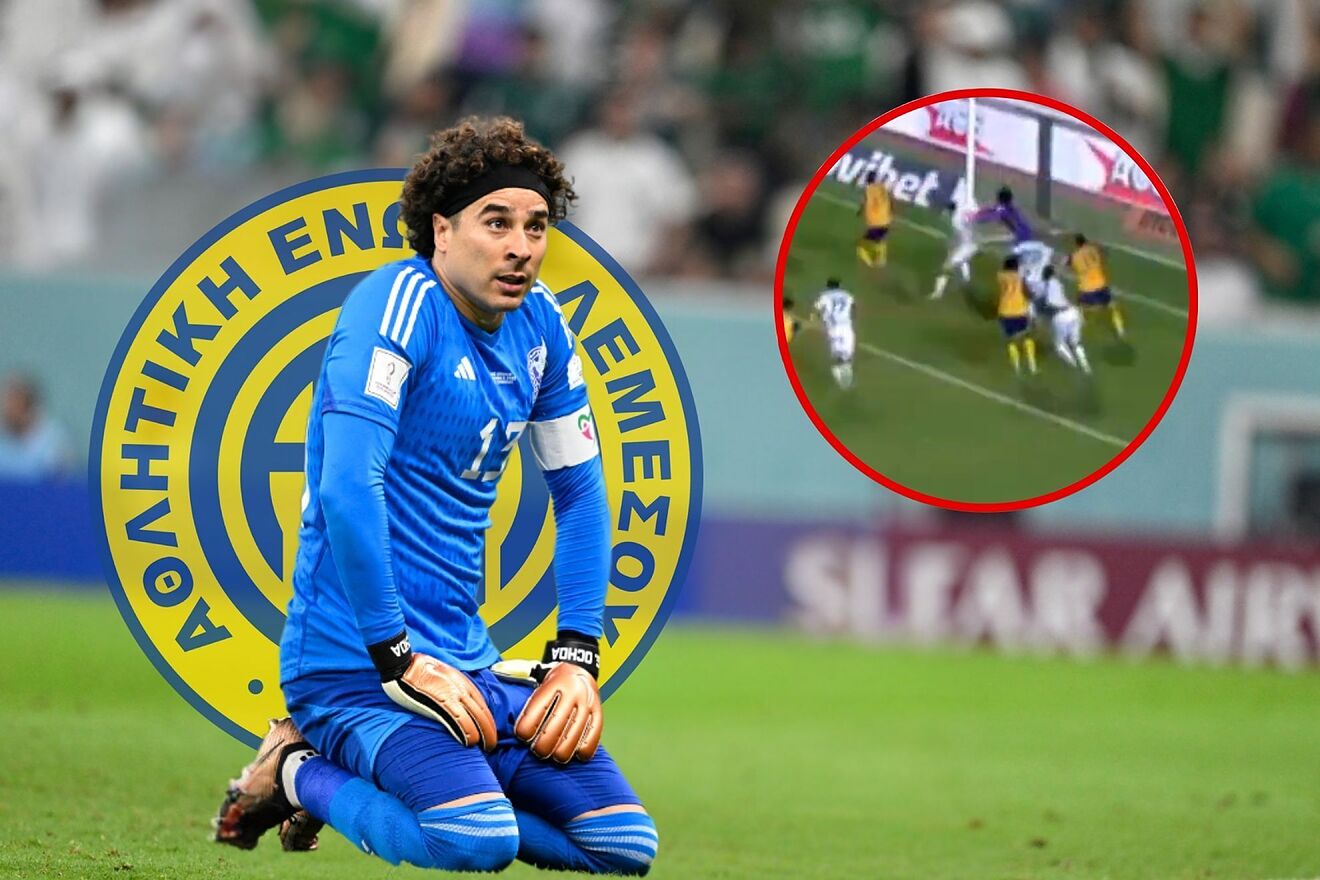 Guillermo Ochoa debuta con el AEL Limassol y lo golean en Chipre ...