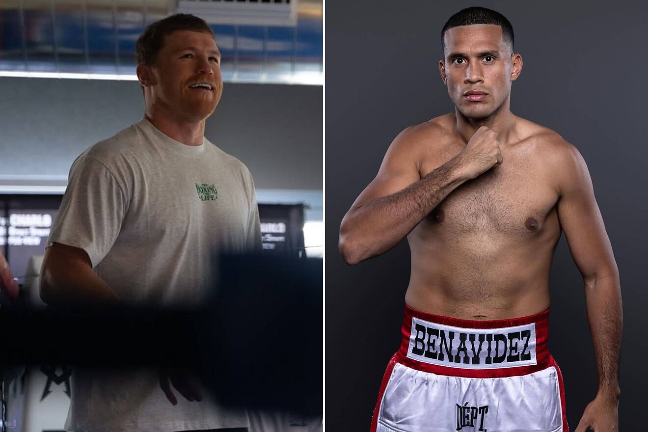 "Hasta que se retire...": David Benavidez presiona a Canelo Álvarez ...