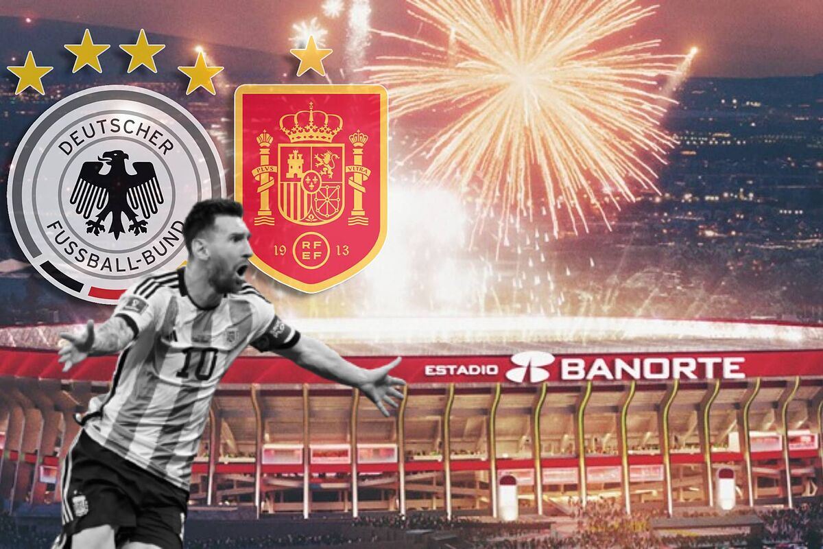 Alemania y España se asoman para enfrentar a México en el nuevo Estadio ...