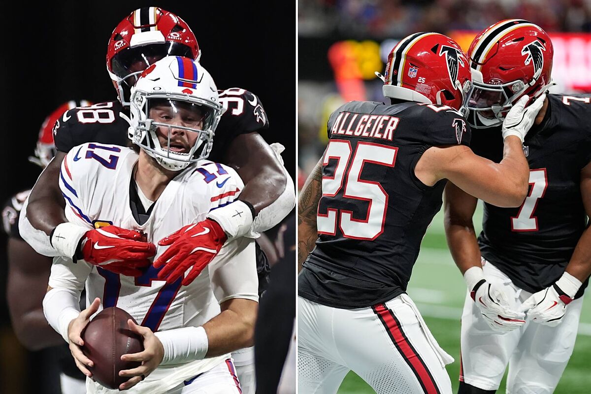 Resumen Falcons vs Bills: Josh Allen es sorprendido por la defensiva de ...