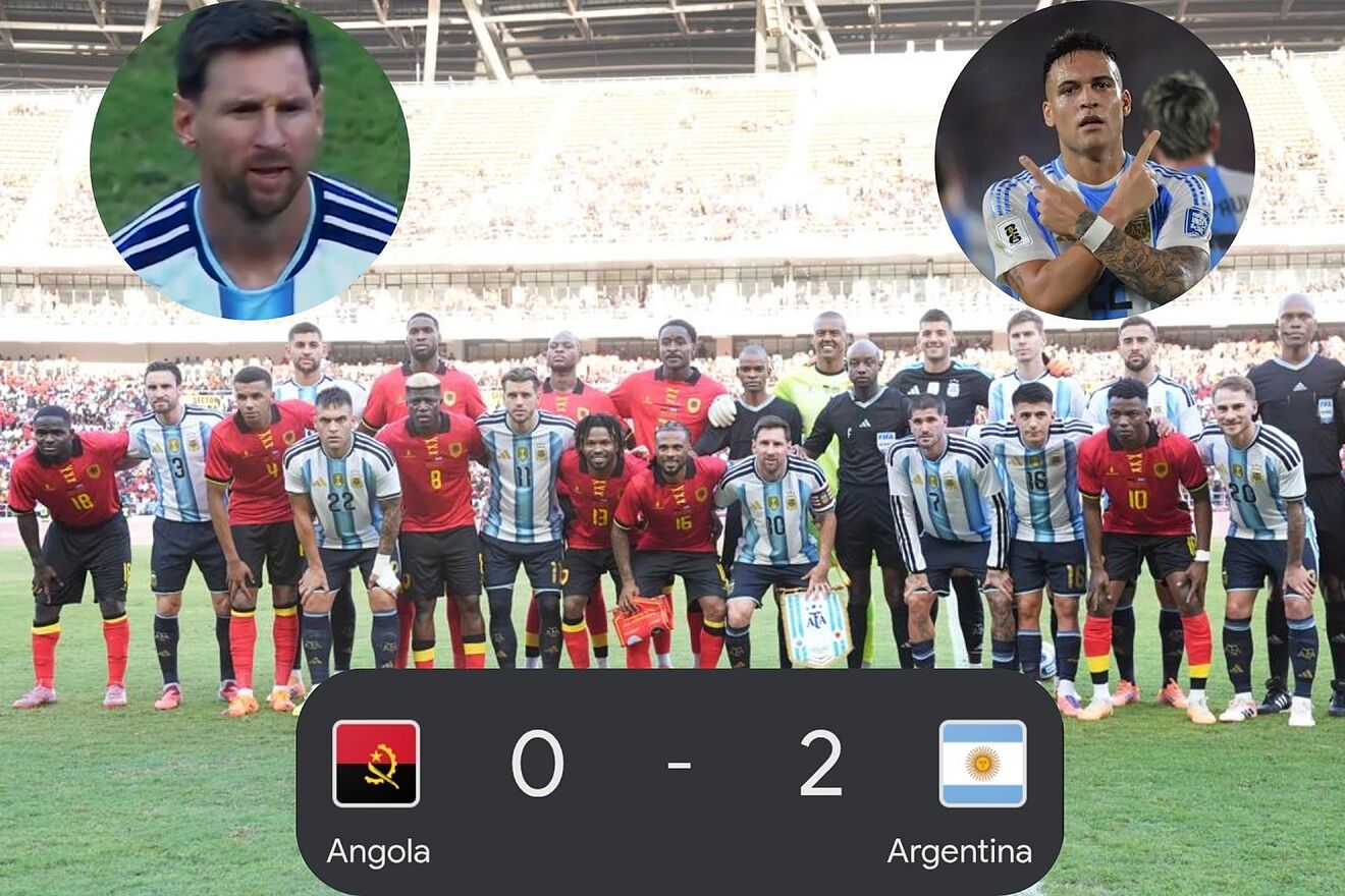 Angola - Argentina: Goles y resumen Angola vs Argentina: Lionel Messi y ...