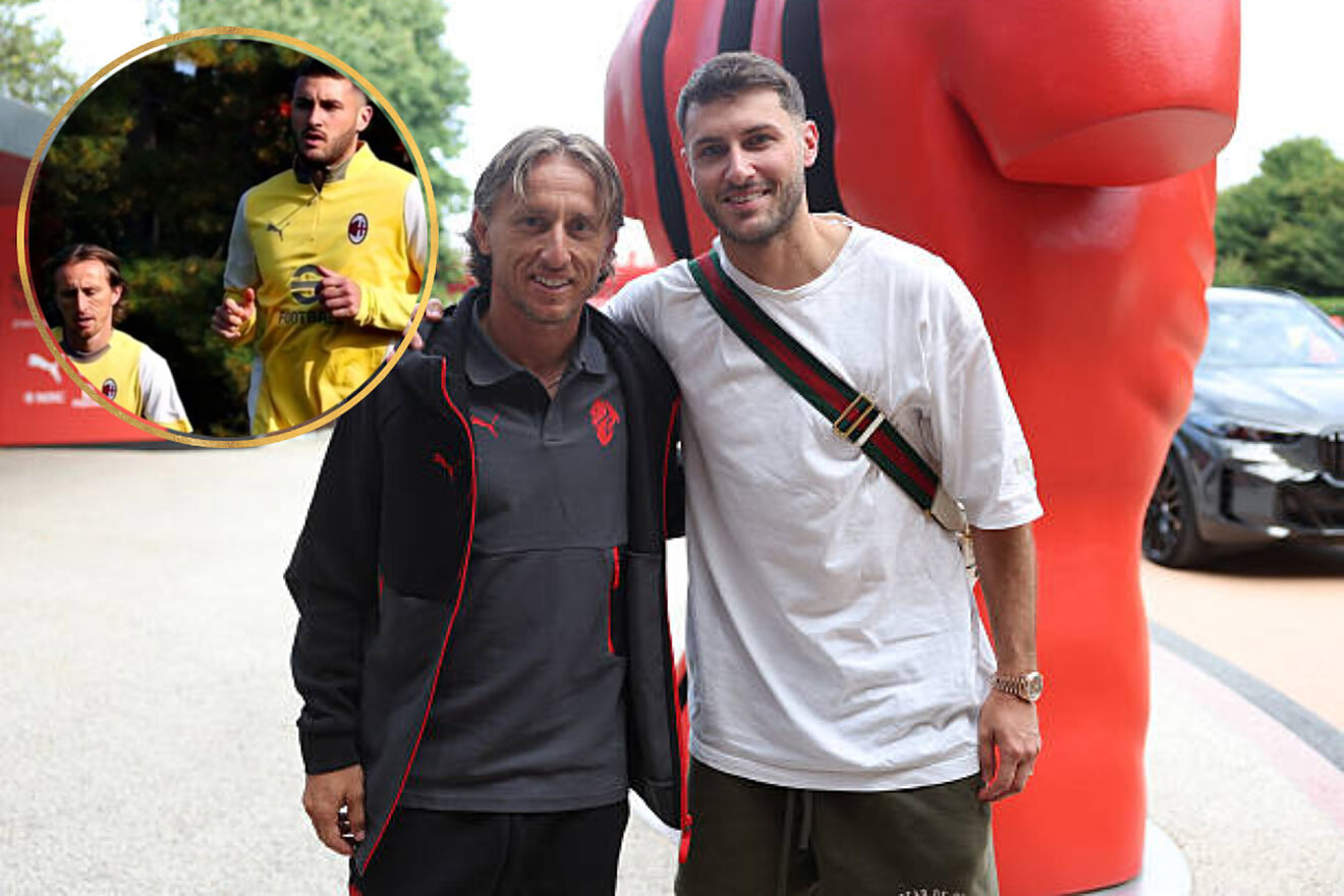Luka Modric y el día que sorprendió a Santi Giménez con una visita en ...