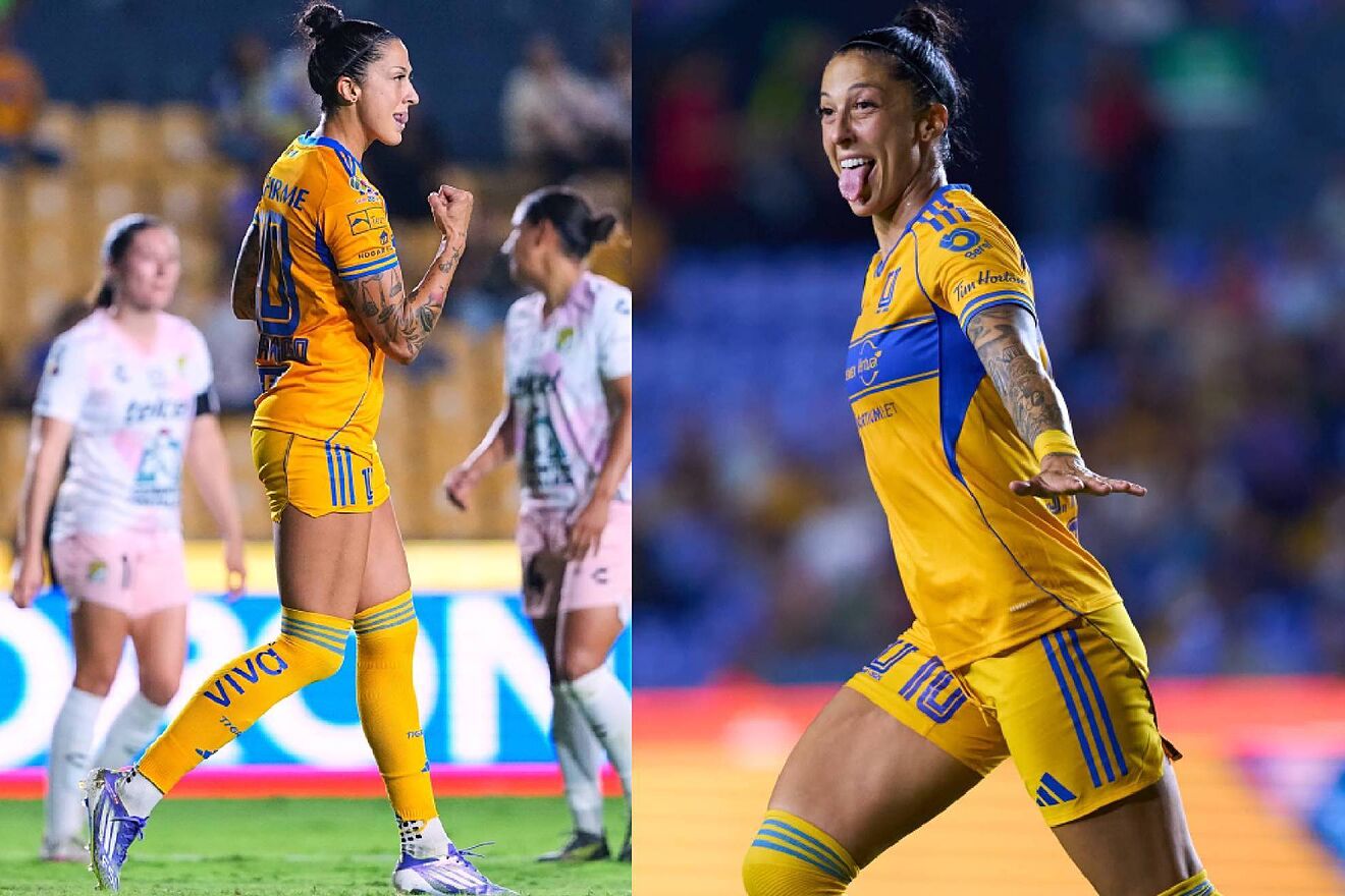 Tigres Femenil se desquita con León con goleada de 9-0 y una Jenni ...
