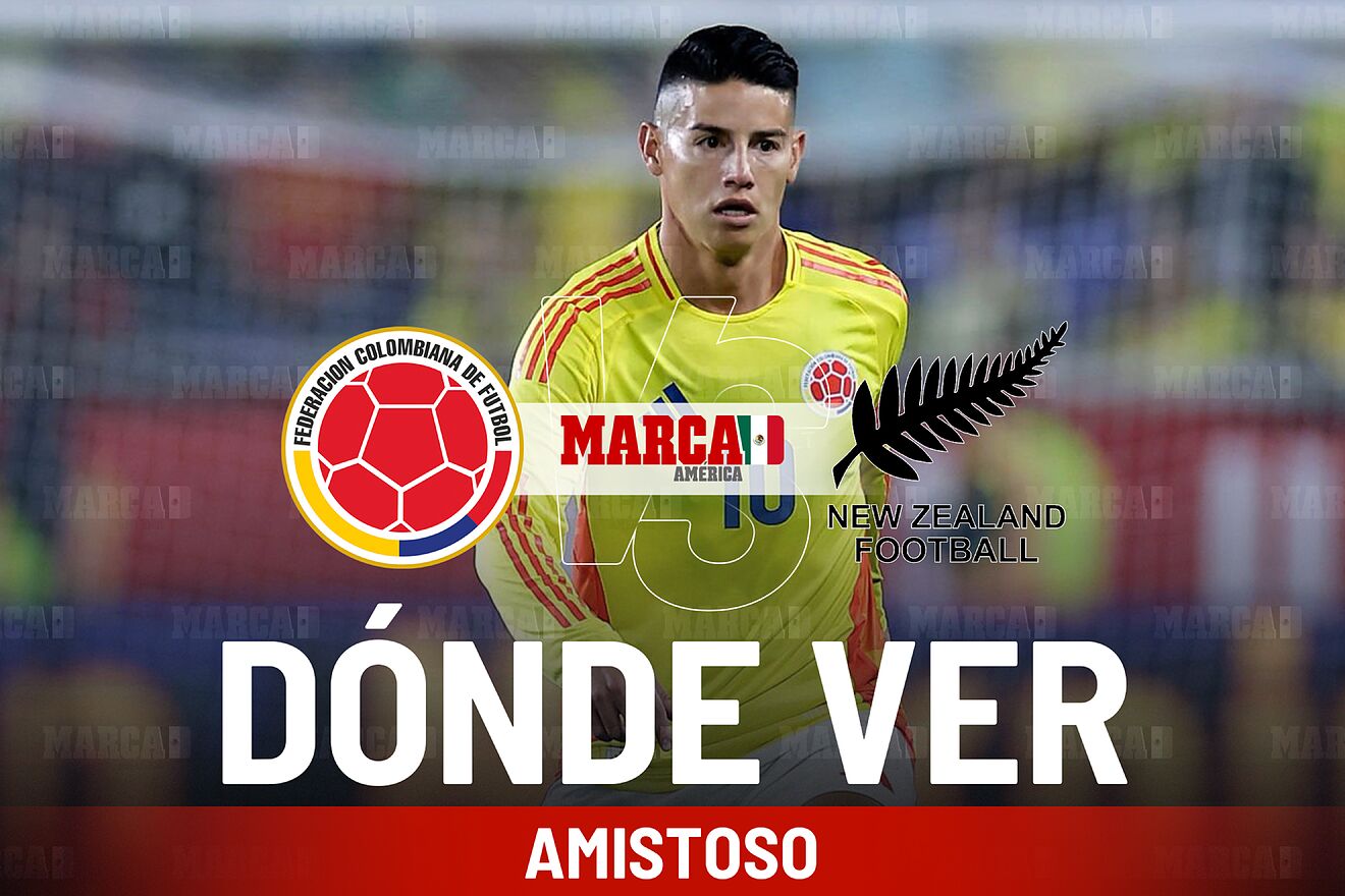 Colombia vs Nueva Zelanda: Dónde ver a James Rodríguez, pronóstico y ...