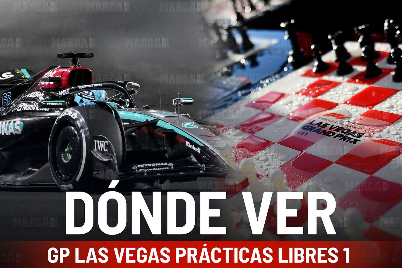 Prácticas Libres F1 hoy: horarios del GP de Las Vegas 2025 y dónde ver ...