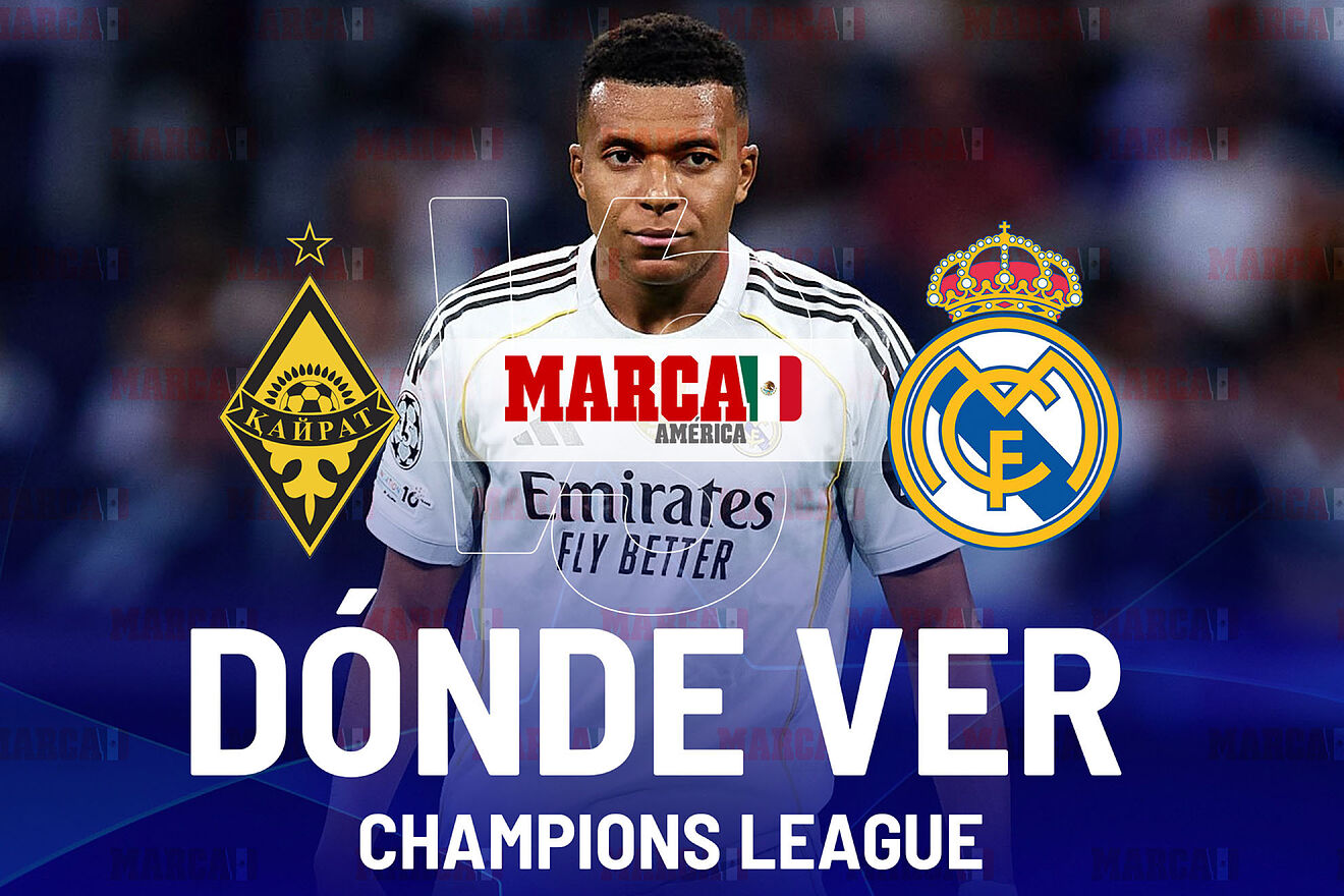Champions League 2025: Kairat Almaty vs Real Madrid: Dónde ver al Real Madrid en la Champions y ...